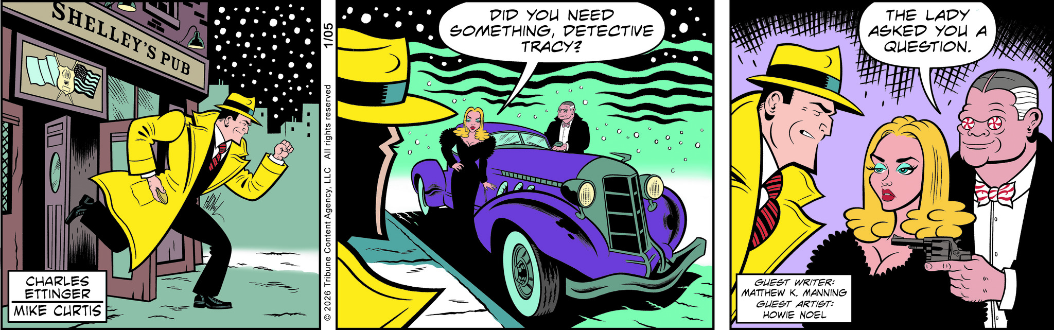 Dick Tracy Comic Strip 2026-01-05 | Comics Kingdom