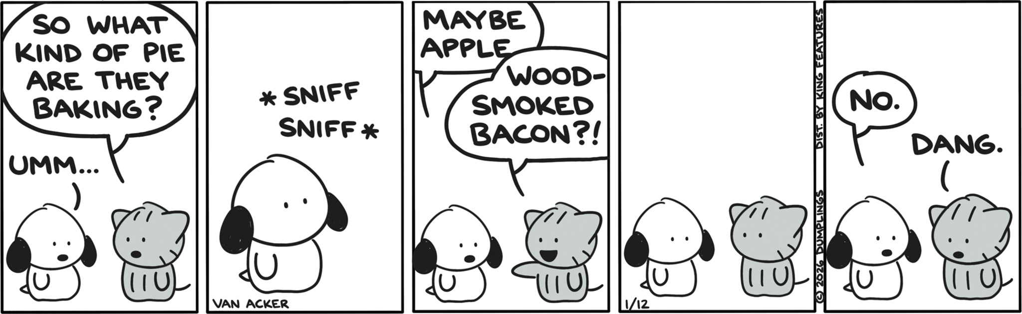 Dumplings Comic Strip 2026-01-12 | Comics Kingdom