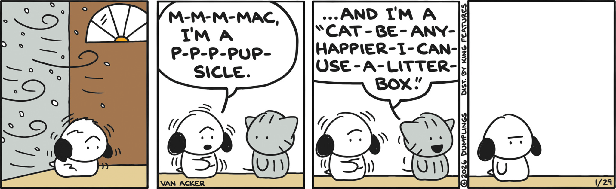 Dumplings Comic Strip 2026-01-29 | Comics Kingdom