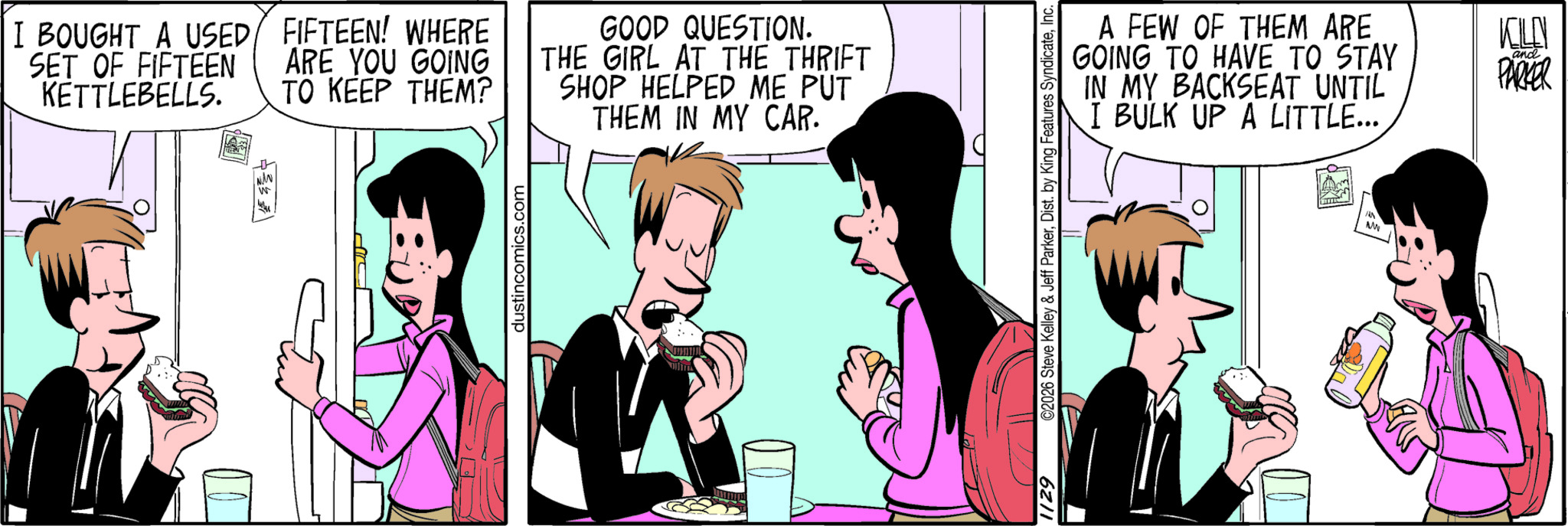 Dustin Comic Strip 2026-01-29 | Comics Kingdom