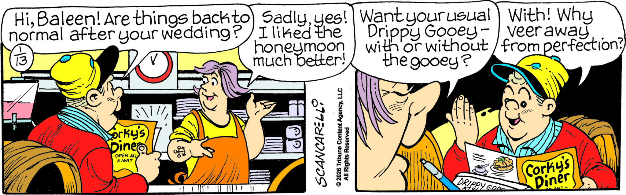 Gasoline Alley Comic Strip 2026-01-13 | Comics Kingdom