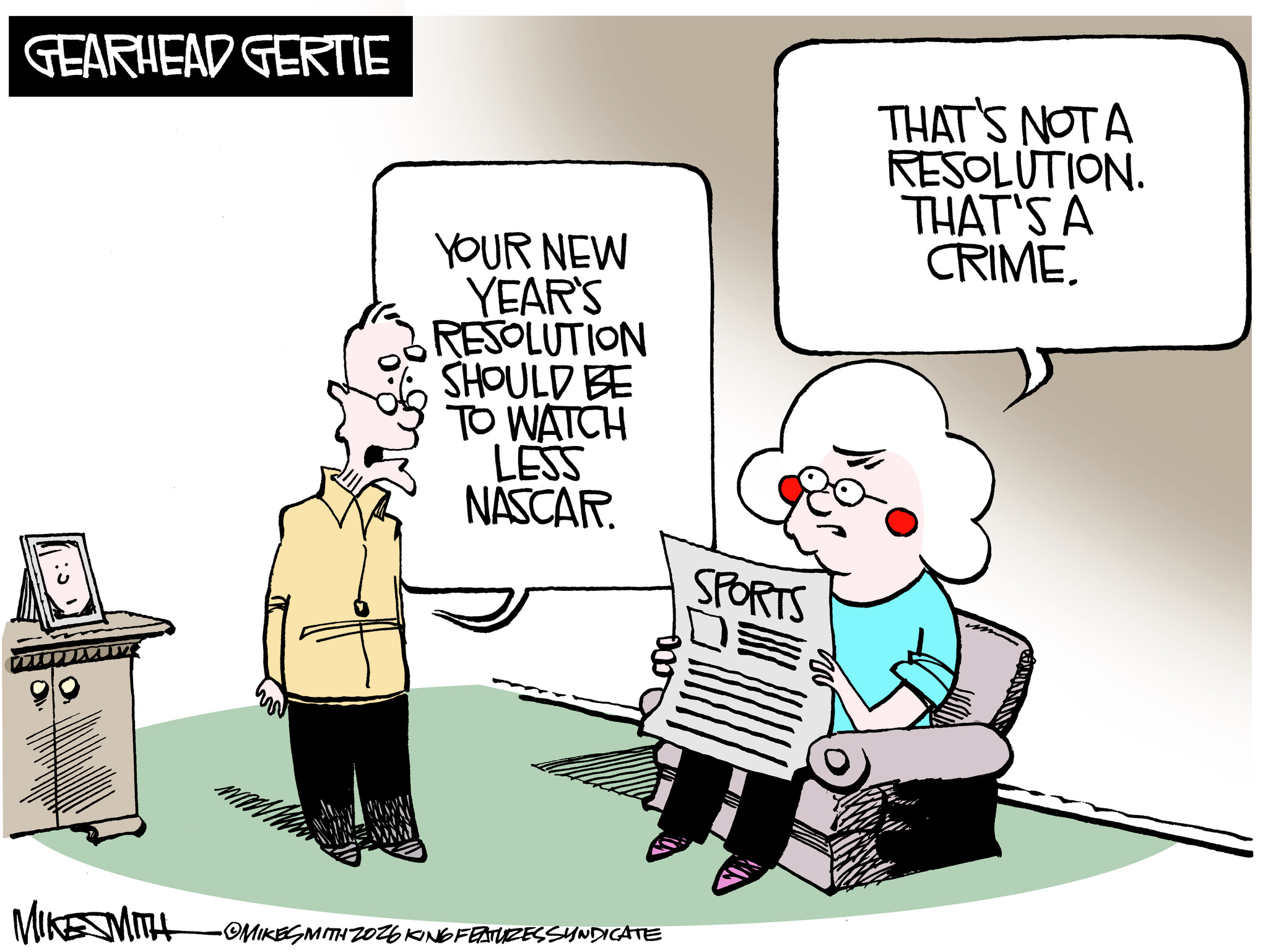 Gearhead Gertie Comic Strip 2026-01-01 | Comics Kingdom