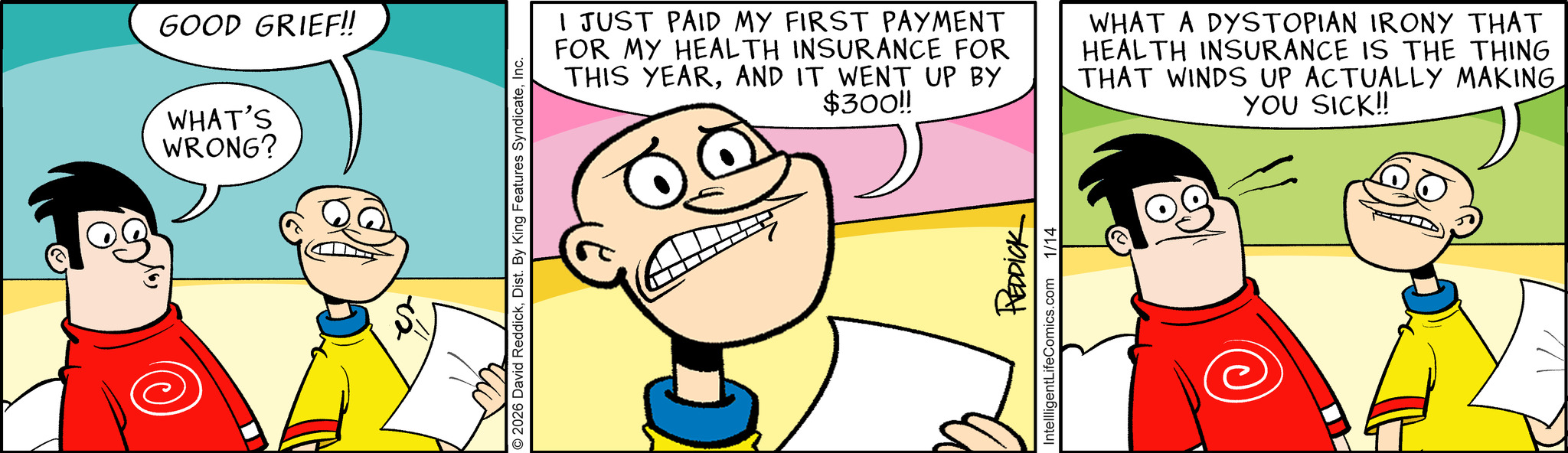 Intelligent Life Comic Strip 2026-01-14 | Comics Kingdom
