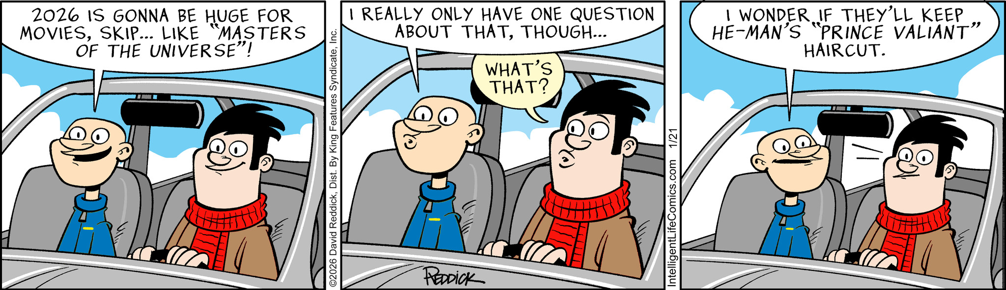 Intelligent Life Comic Strip 2026-01-21 | Comics Kingdom