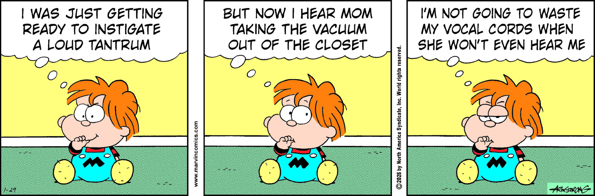 Marvin Comic Strip 2026-01-29 | Comics Kingdom