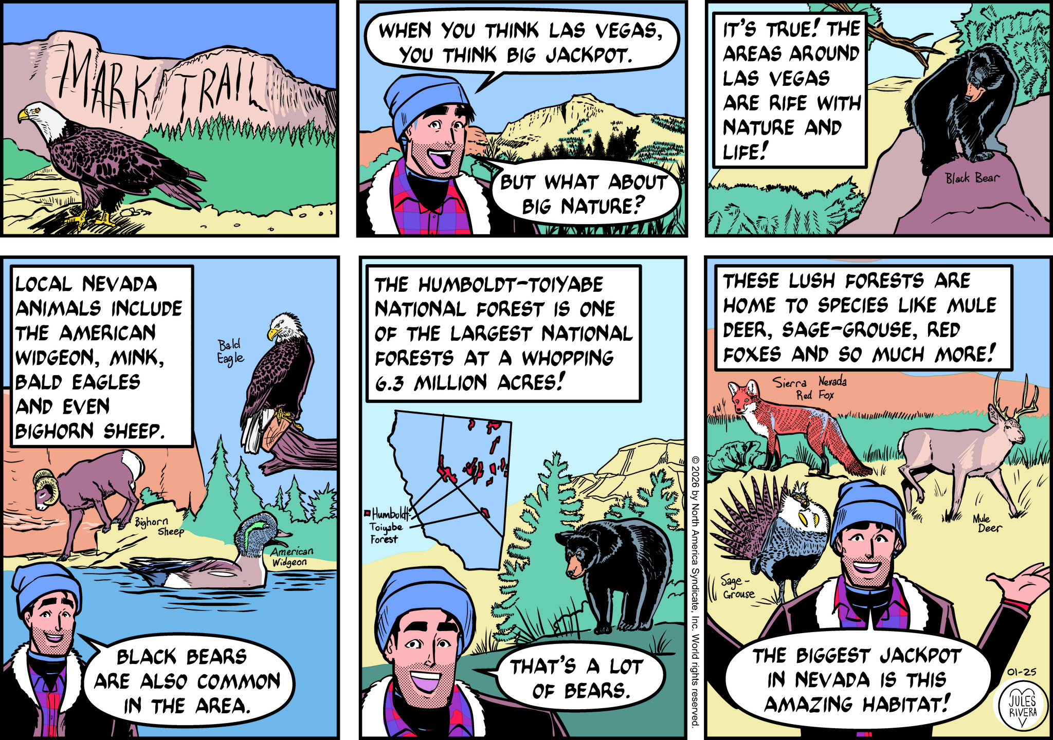 Mark Trail Comic Strip 2026-01-25 | Comics Kingdom