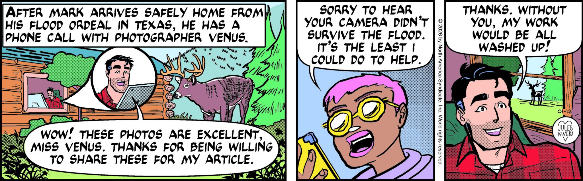 Mark Trail Comic Strip 2026-01-12 | Comics Kingdom