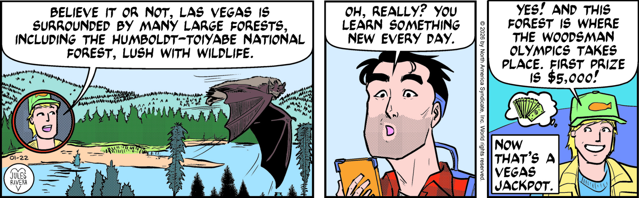 Mark Trail Comic Strip 2026-01-22 | Comics Kingdom