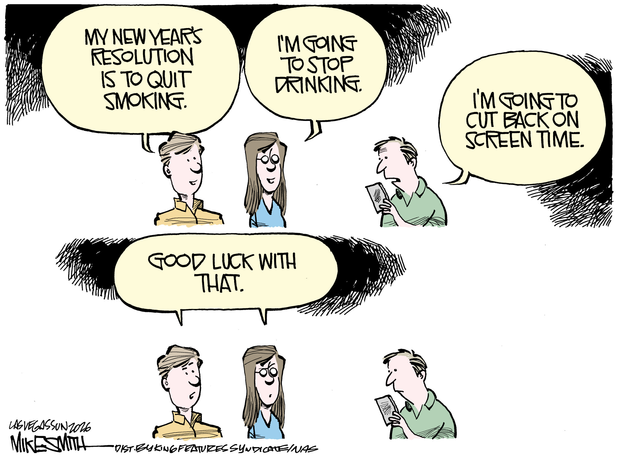 Mike Smith Comic Strip 2026-01-02 | Comics Kingdom
