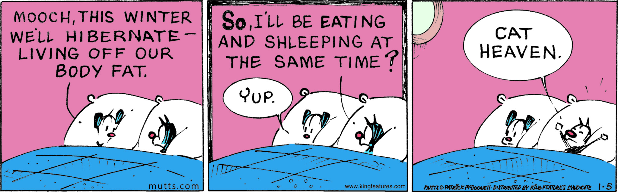 Mutts Comic Strip 2026-01-05 | Comics Kingdom
