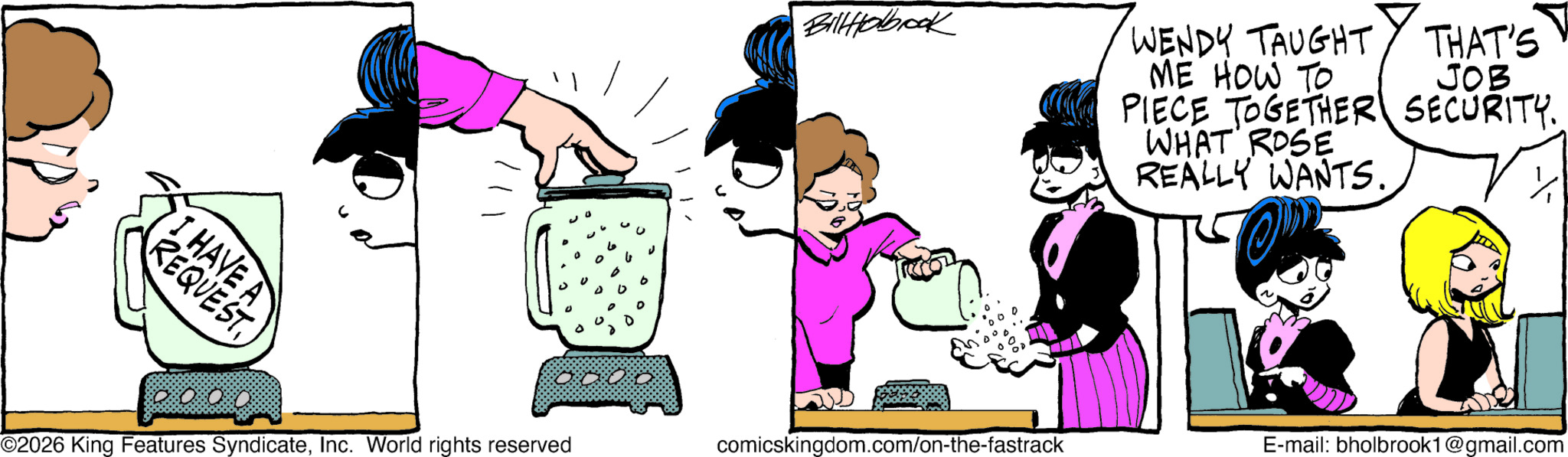 On The Fastrack Comic Strip 2026-01-01 | Comics Kingdom