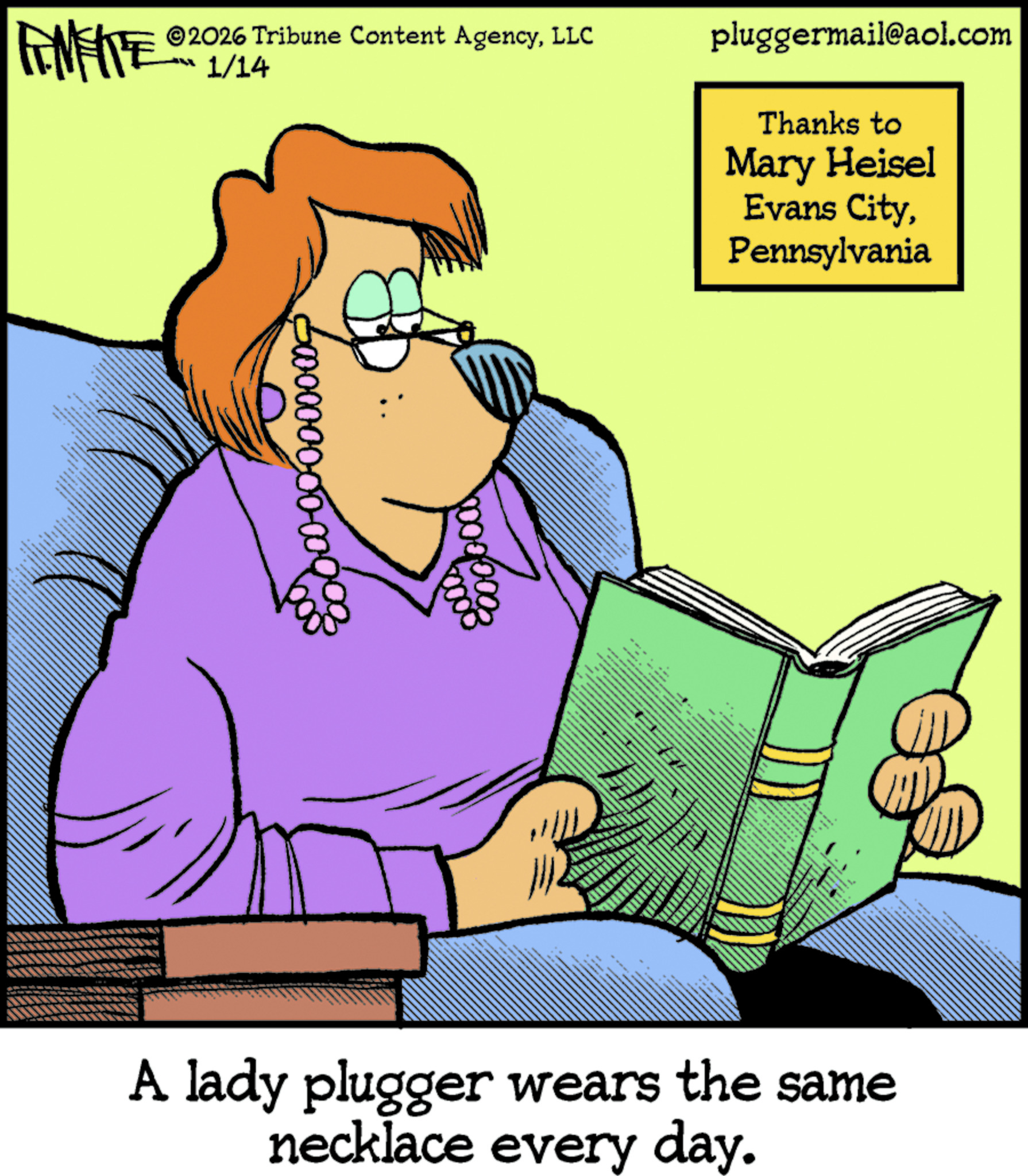 Pluggers Comic Strip 2026-01-14 | Comics Kingdom