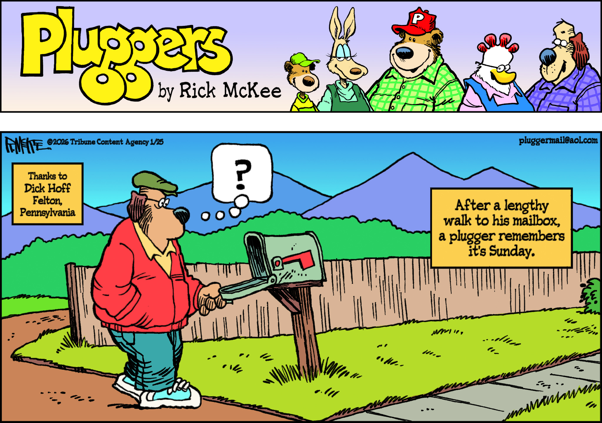Pluggers Comic Strip 2026-01-25 | Comics Kingdom