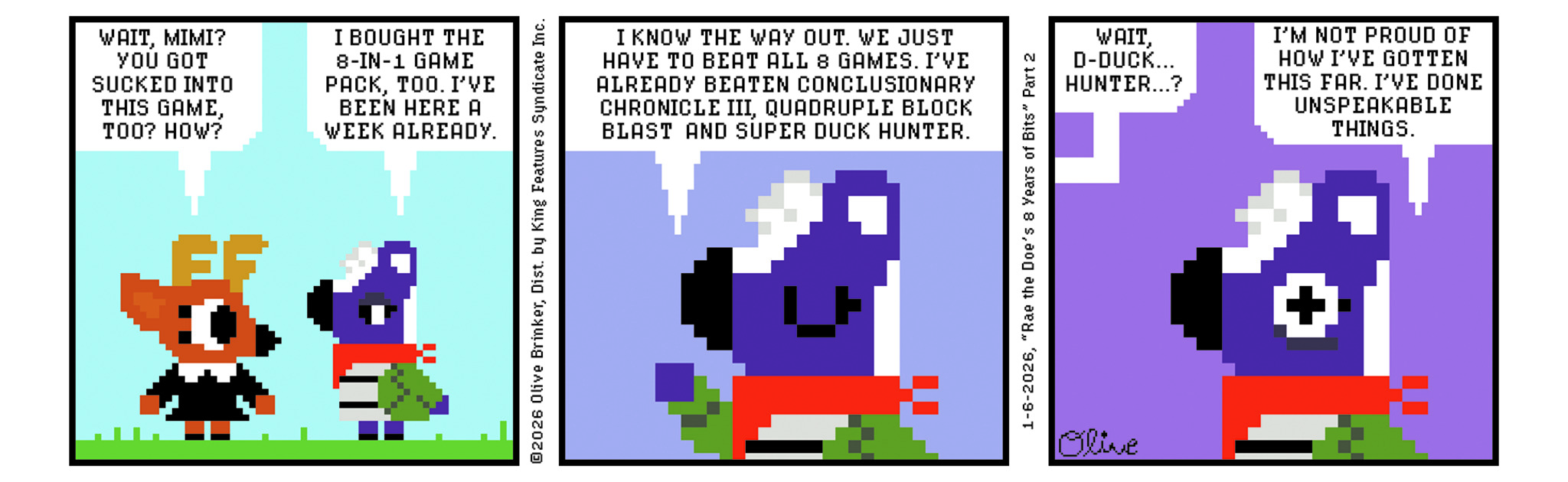 Rae The Doe Comic Strip 2026-01-06 | Comics Kingdom