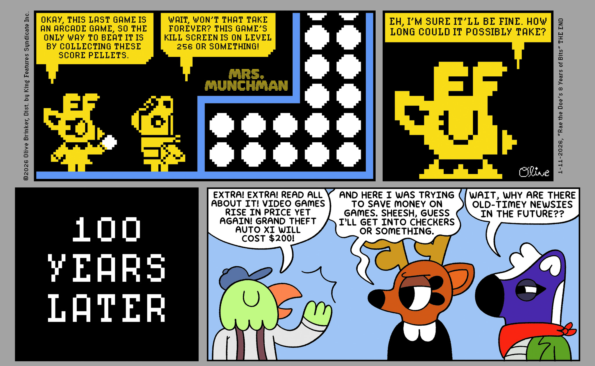 Rae The Doe Comic Strip 2026-01-11 | Comics Kingdom