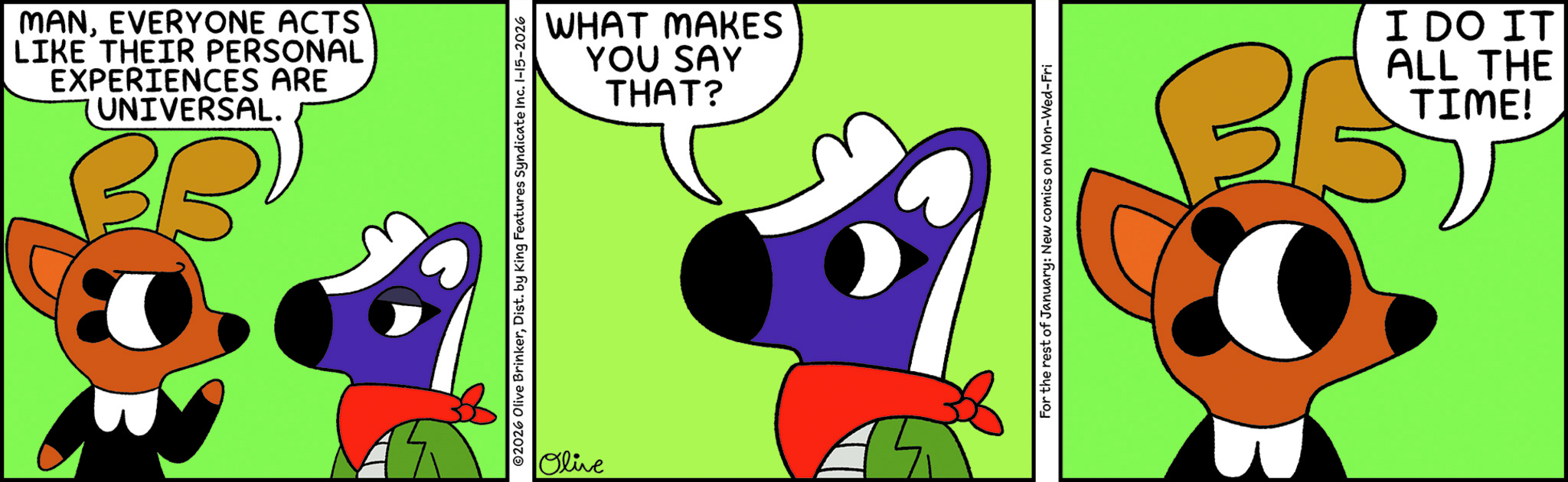 Rae The Doe Comic Strip 2026-01-15 | Comics Kingdom
