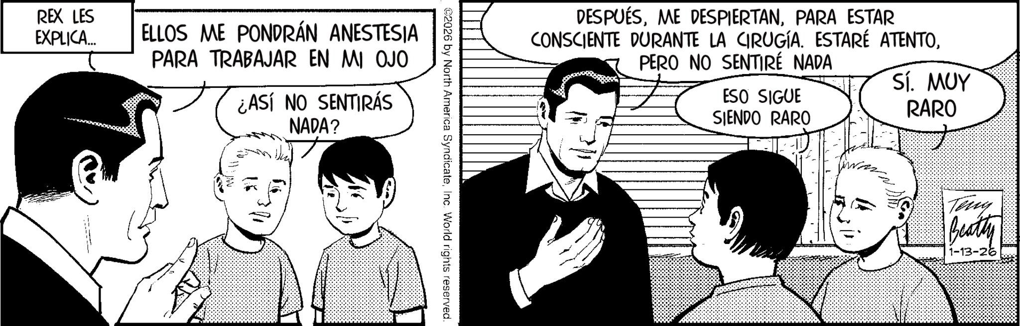 Rex Morgan M.D. Comic Strip 2026-01-27 | Comics Kingdom