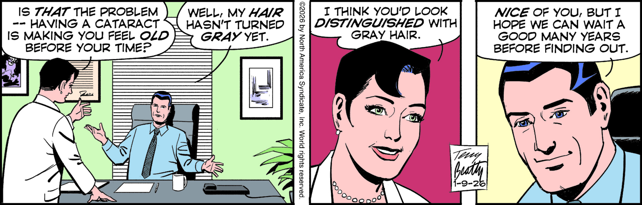 Rex Morgan M.D. Comic Strip 2026-01-09 | Comics Kingdom