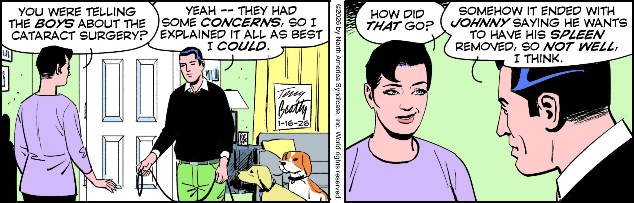 Rex Morgan M.D. Comic Strip 2026-01-16 | Comics Kingdom