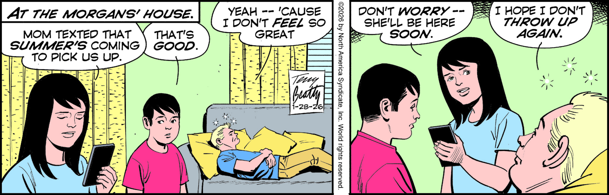 Rex Morgan M.D. Comic Strip 2026-01-28 | Comics Kingdom