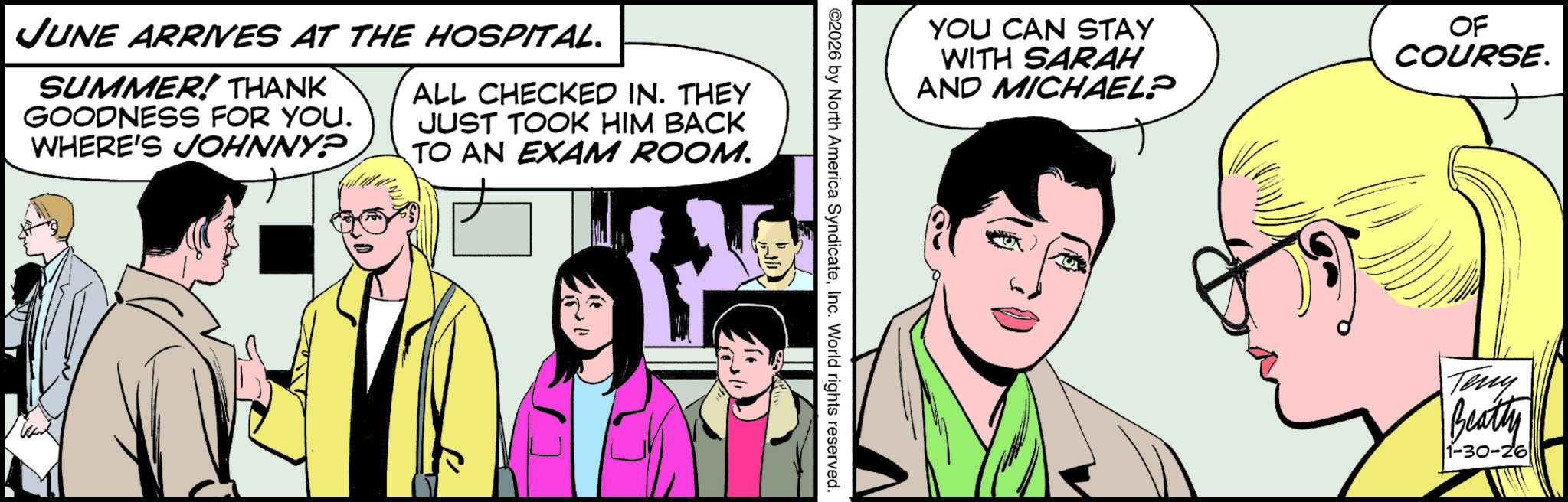 Rex Morgan M.D. Comic Strip 2026-01-30 | Comics Kingdom