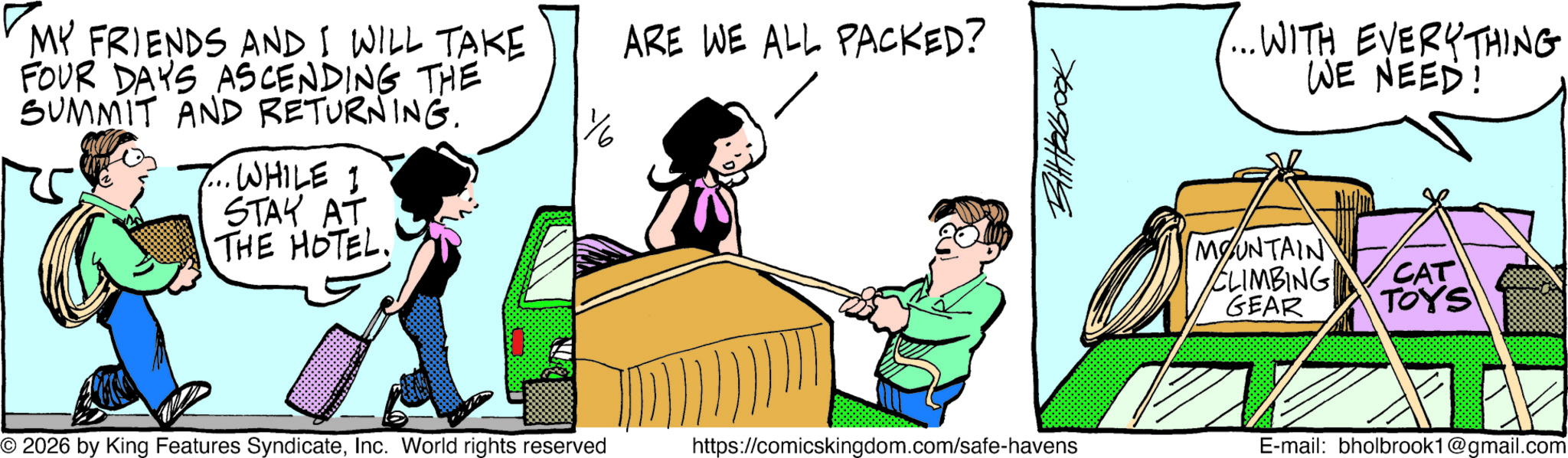 Safe Havens Comic Strip 2026-01-06 | Comics Kingdom
