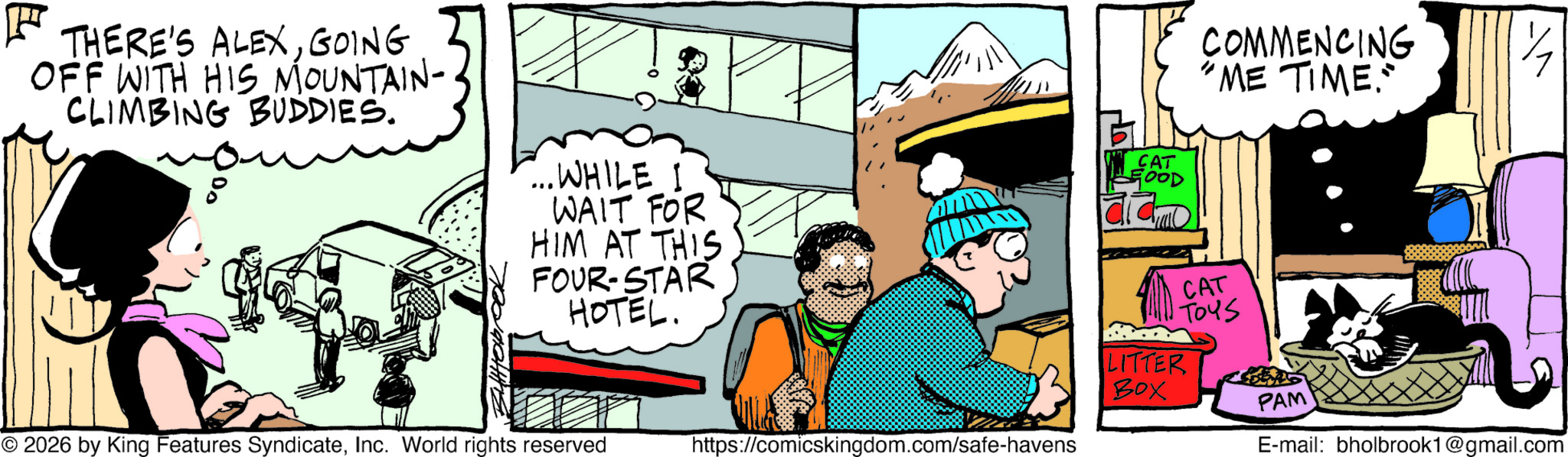 Safe Havens Comic Strip 2026-01-07 | Comics Kingdom