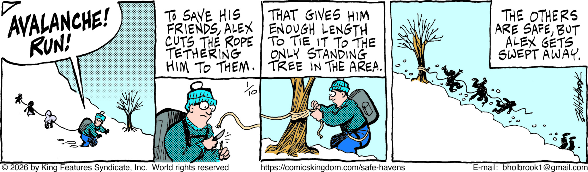 Safe Havens Comic Strip 2026-01-10 | Comics Kingdom