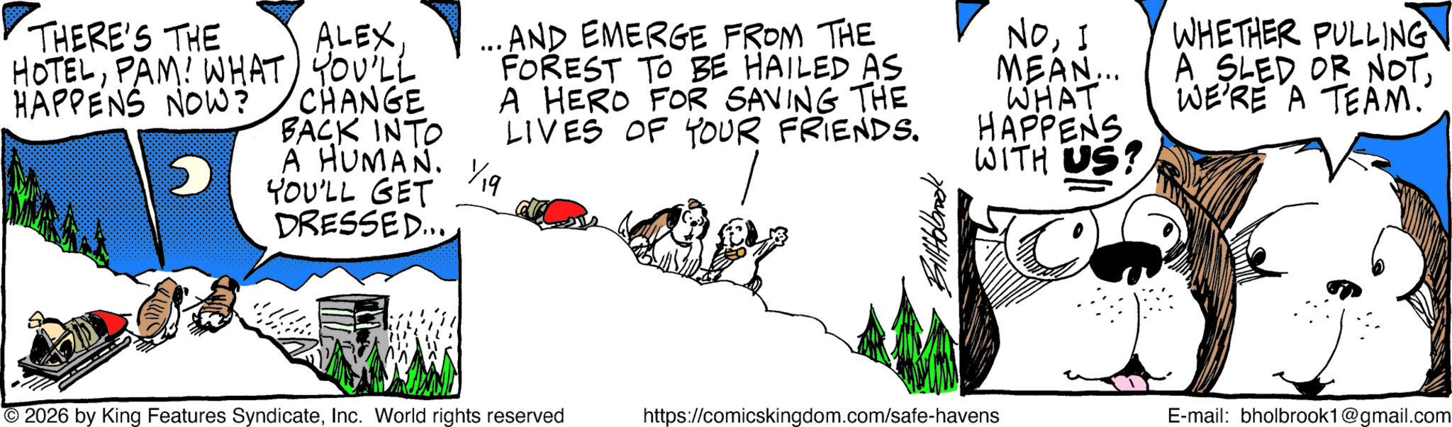 Safe Havens Comic Strip 2026-01-19 | Comics Kingdom