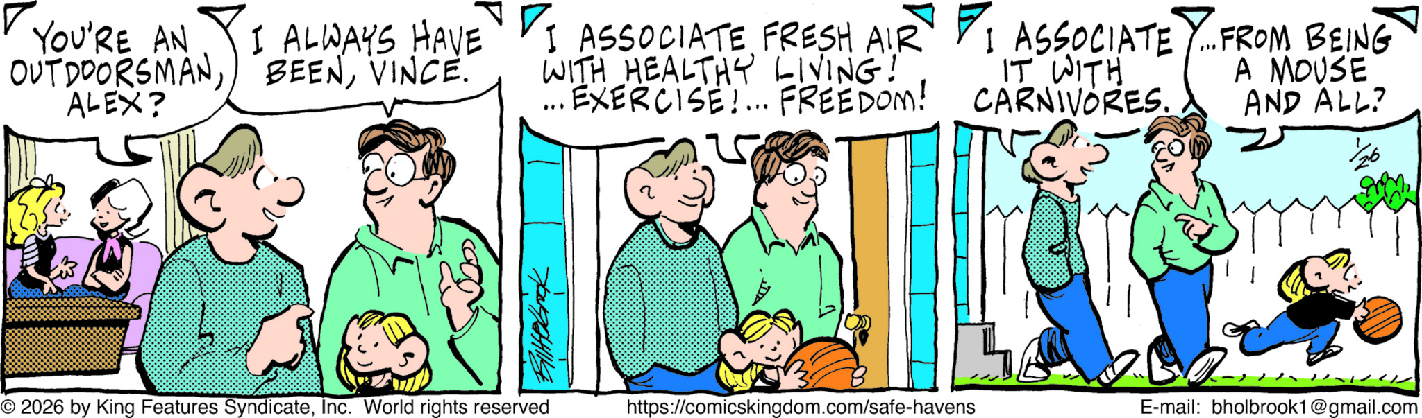 Safe Havens Comic Strip 2026-01-26 | Comics Kingdom