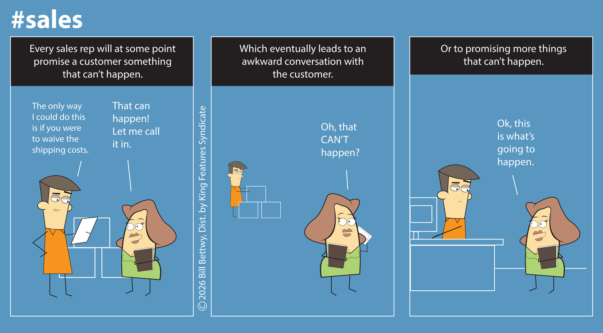 Sales Comic Strip 2026-01-20 | Comics Kingdom