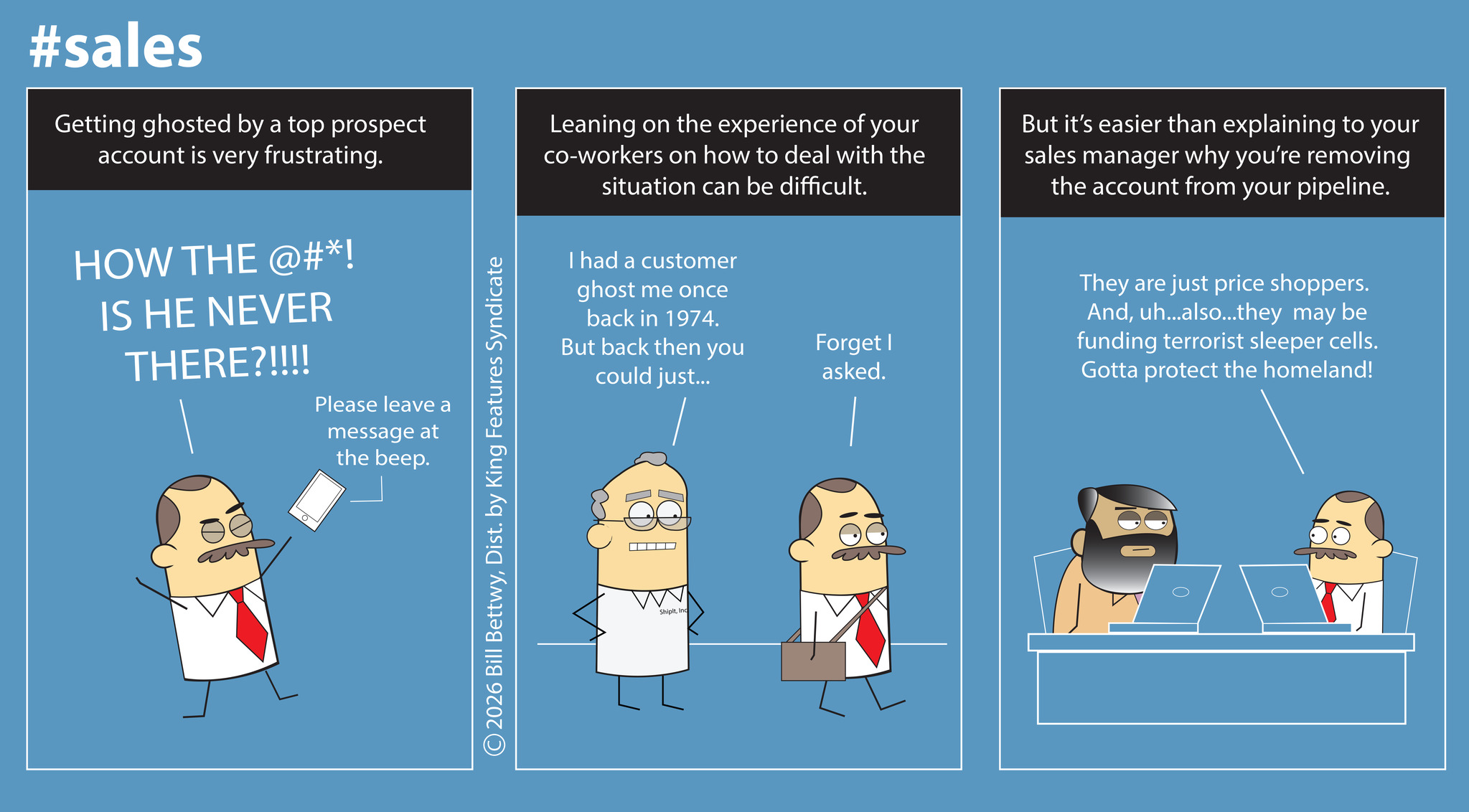 Sales Comic Strip 2026-01-13 | Comics Kingdom