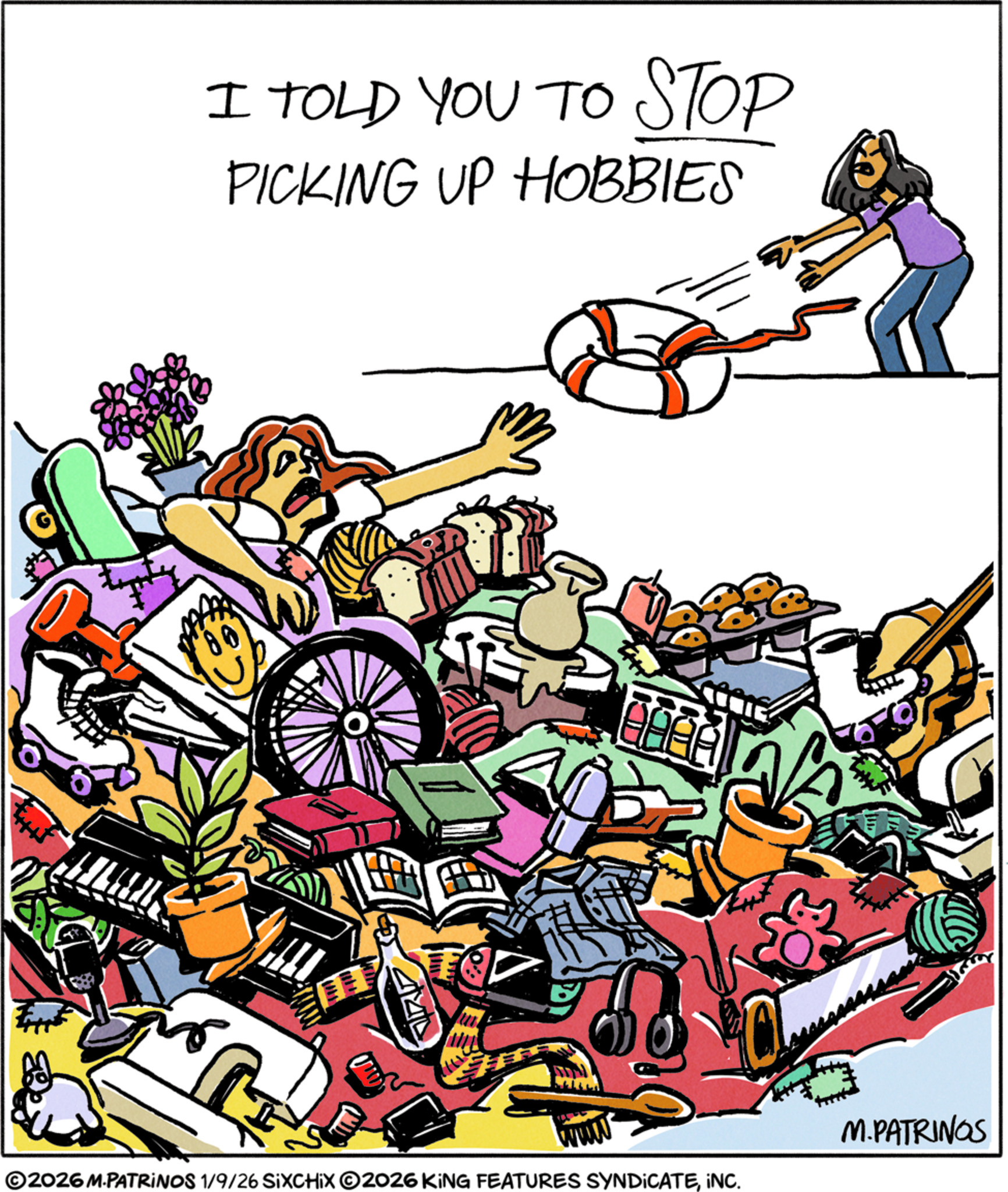 Six Chix Comic Strip 2026-01-09 | Comics Kingdom