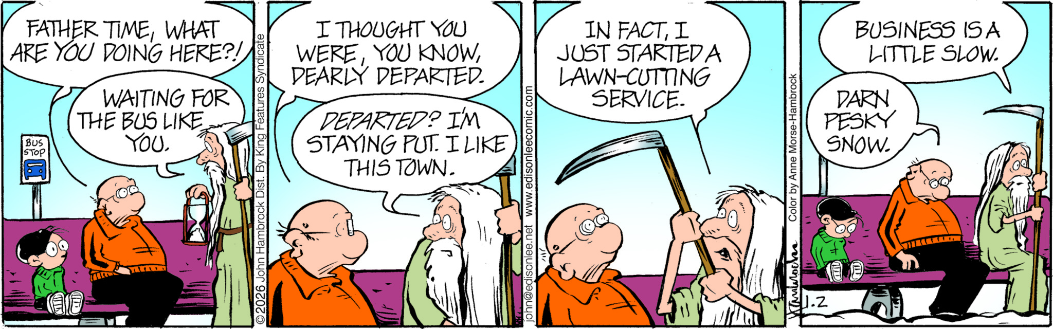 The Brilliant Mind Of Edison Lee Comic Strip 2026-01-02 | Comics Kingdom