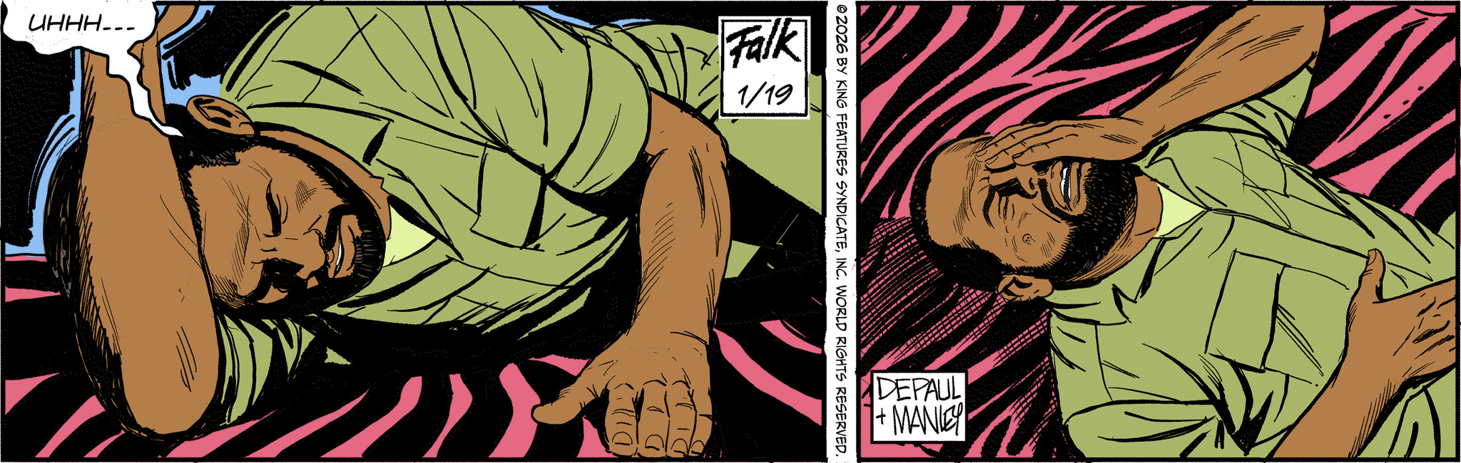 The Phantom Comic Strip 2026-01-19 | Comics Kingdom