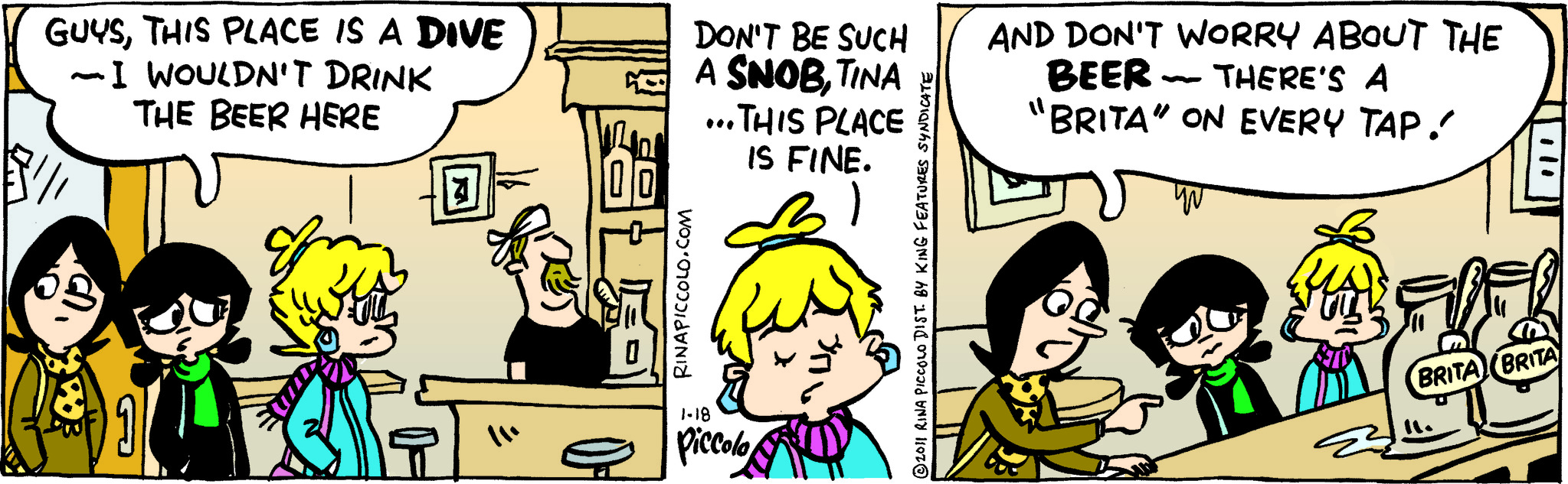 Tina’s Groove Comic Strip 2026-01-20 | Comics Kingdom