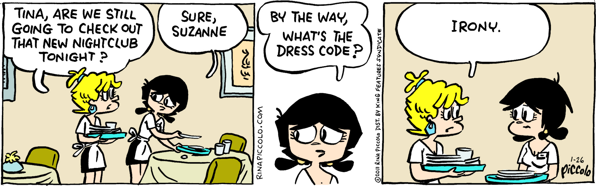 Tina’s Groove Comic Strip 2026-01-28 | Comics Kingdom