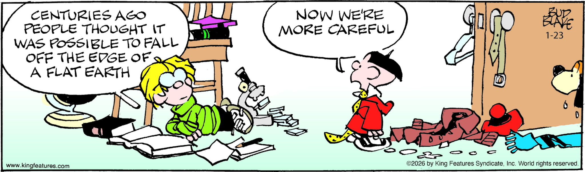 Tiger Comic Strip 2026-01-23 | Comics Kingdom