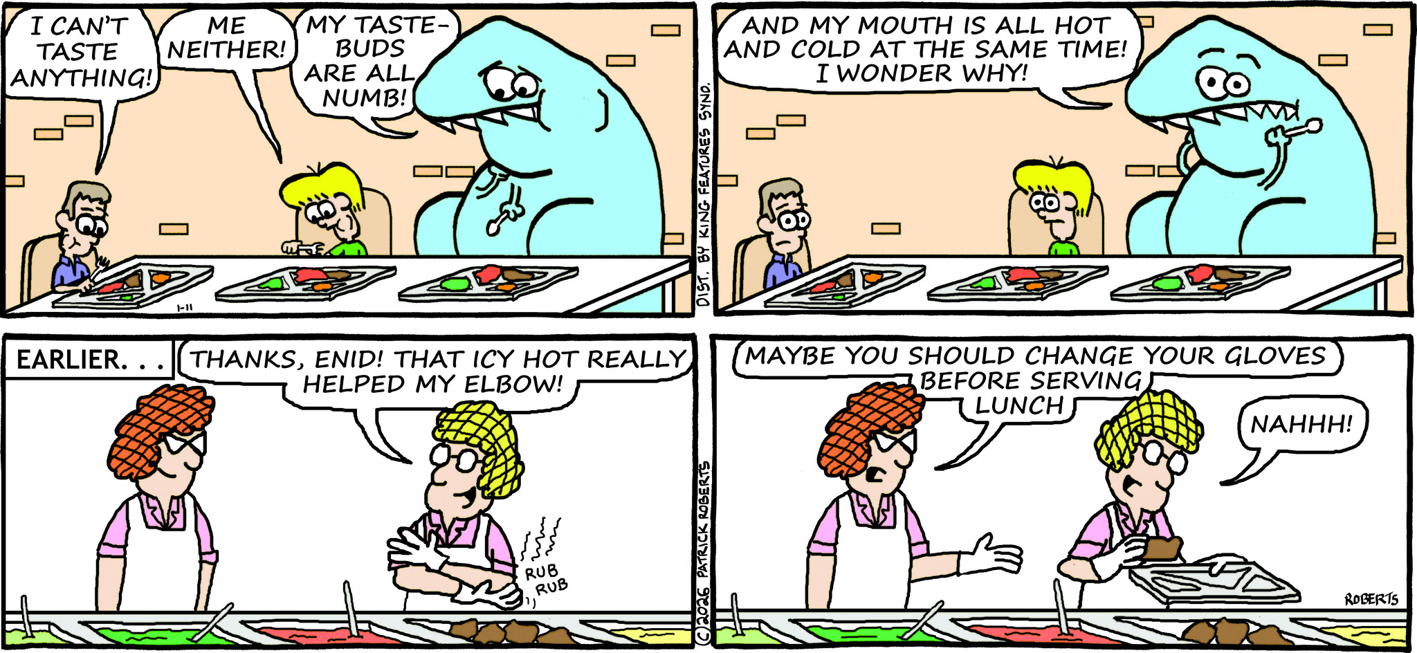 Todd The Dinosaur Comic Strip 2026-01-11 | Comics Kingdom