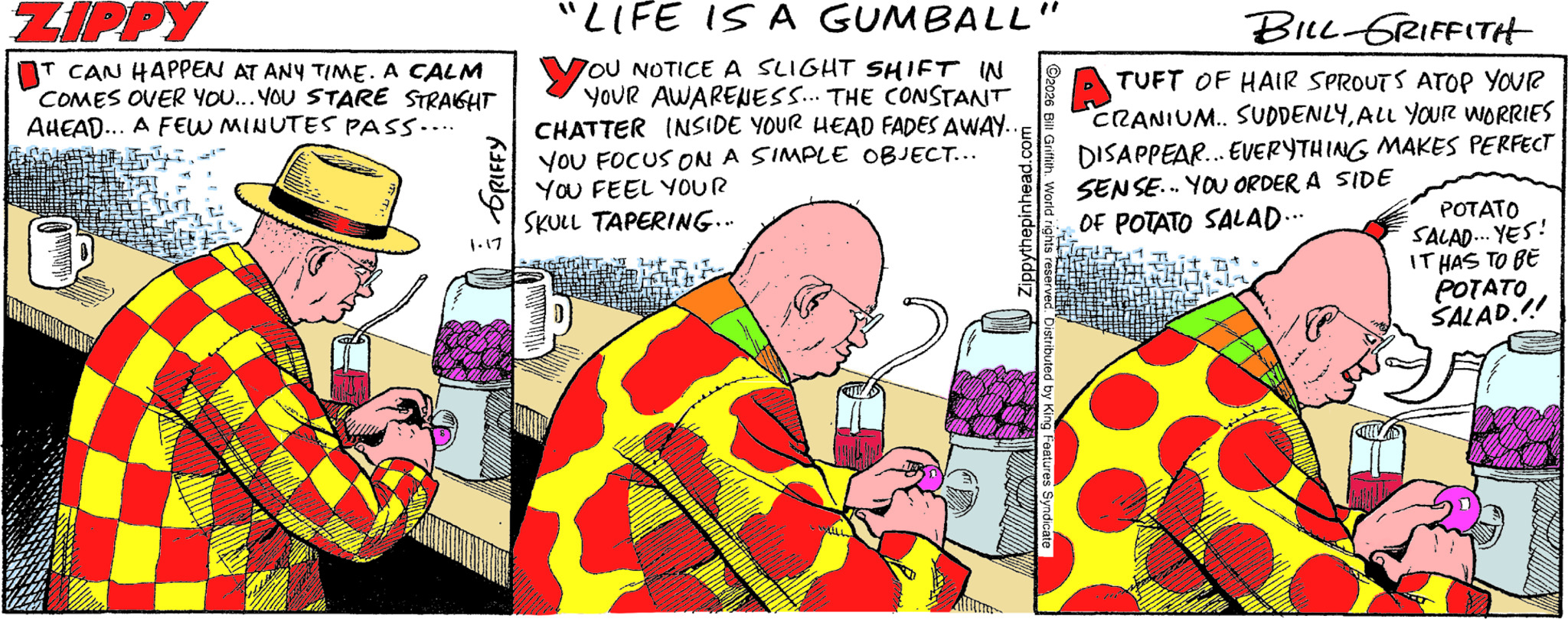 Zippy The Pinhead Comic Strip 2026-01-17 | Comics Kingdom