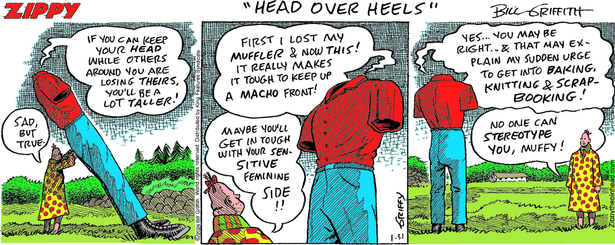 Zippy The Pinhead Comic Strip 2026-01-31 | Comics Kingdom