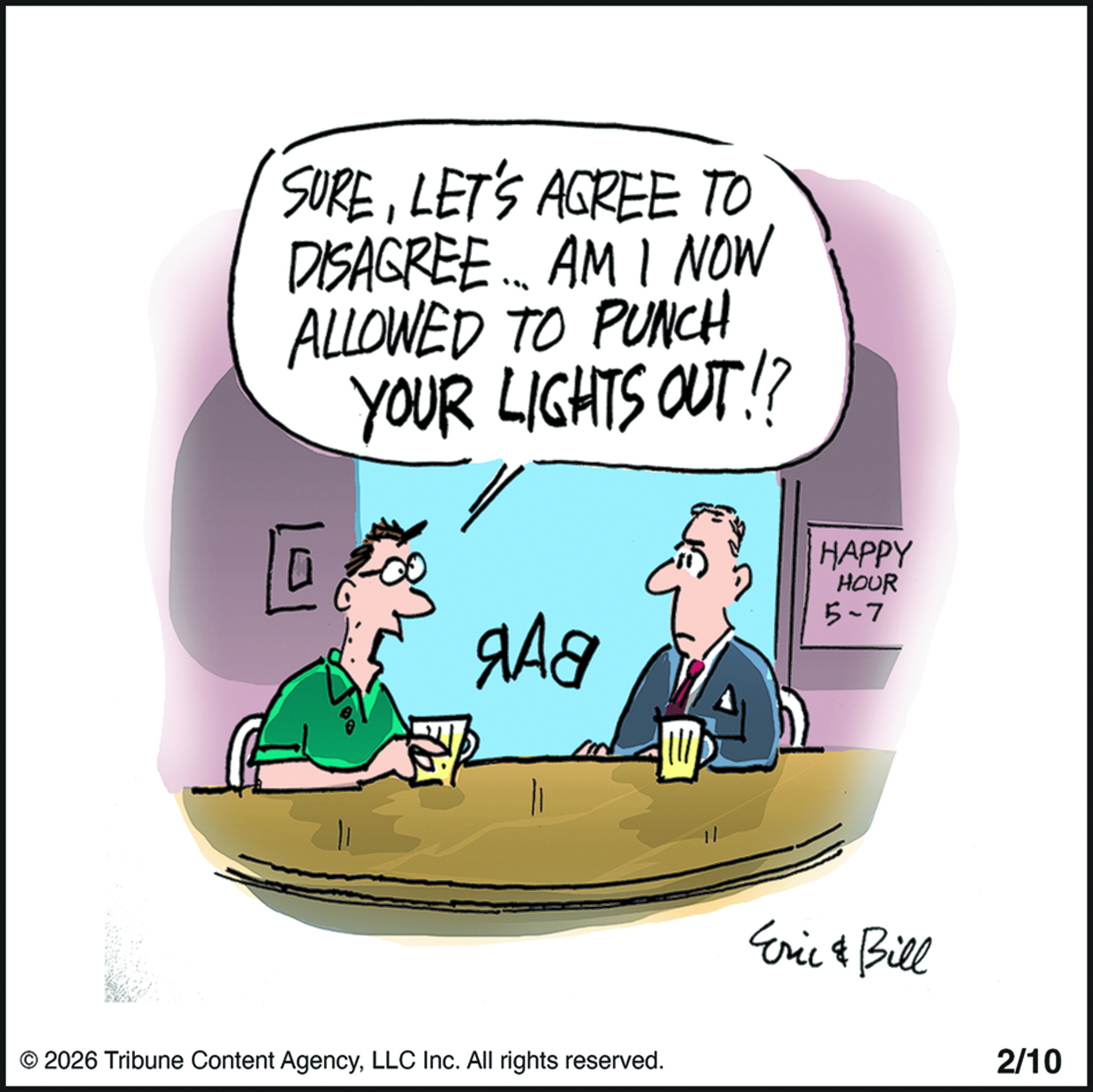 Bottom Liners Comic Strip 2026-02-10 | Comics Kingdom