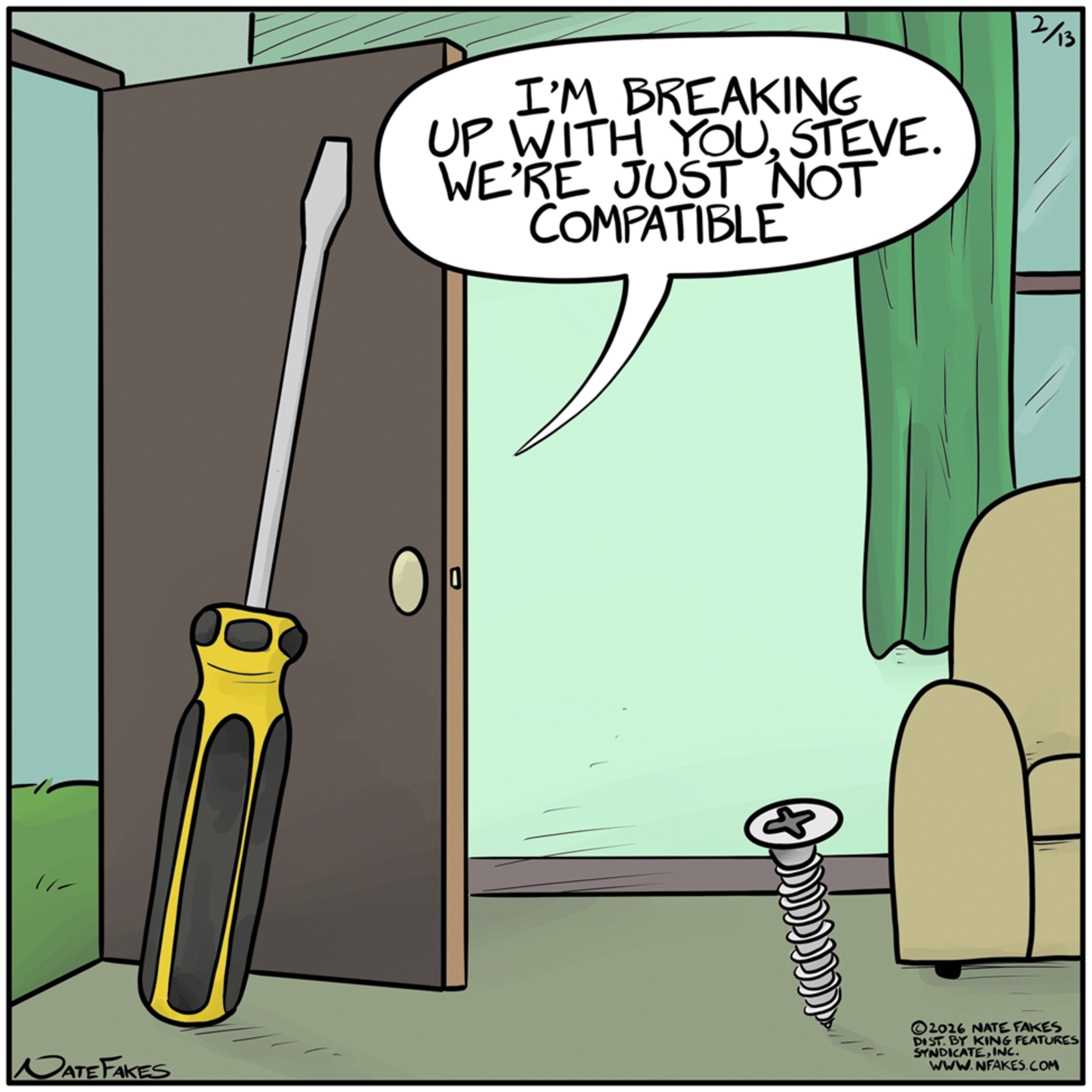 Break of Day Comic Strip 2026-02-13 | Comics Kingdom