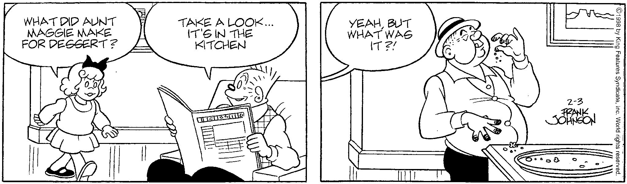 Bringing Up Father Comic Strip 2026-02-03 | Comics Kingdom