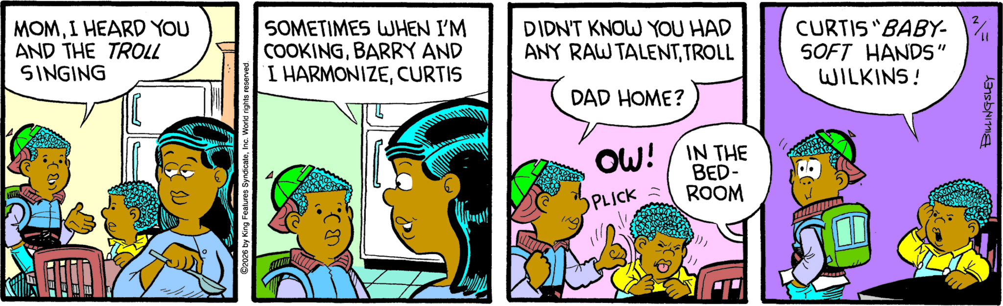 Curtis Comic Strip 2026-02-11 | Comics Kingdom