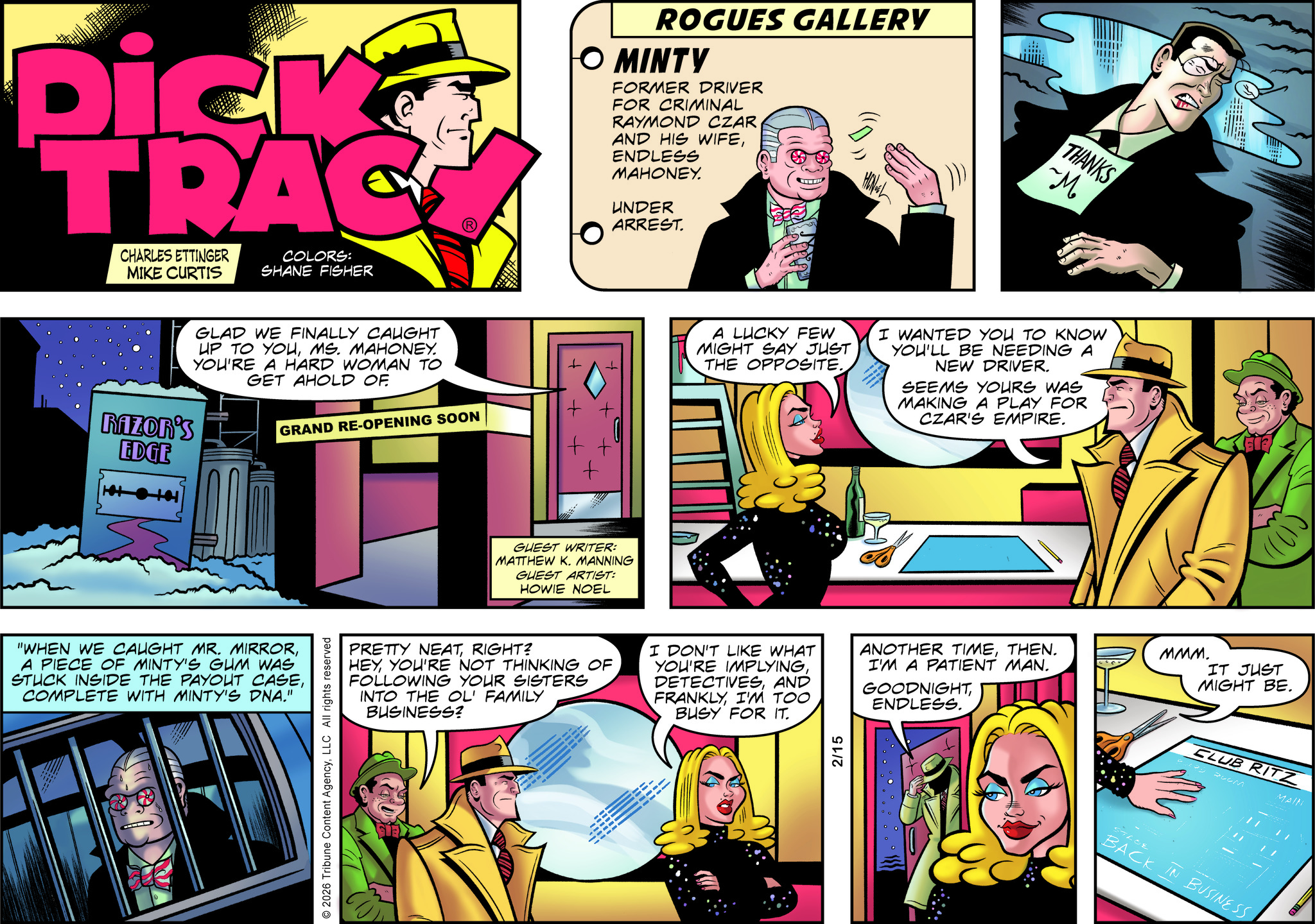 Dick Tracy Comic Strip 2026-02-15 | Comics Kingdom