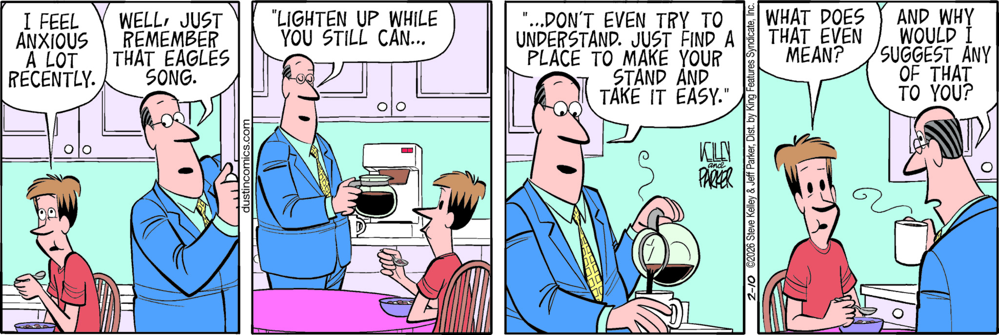 Dustin Comic Strip 2026-02-10 | Comics Kingdom