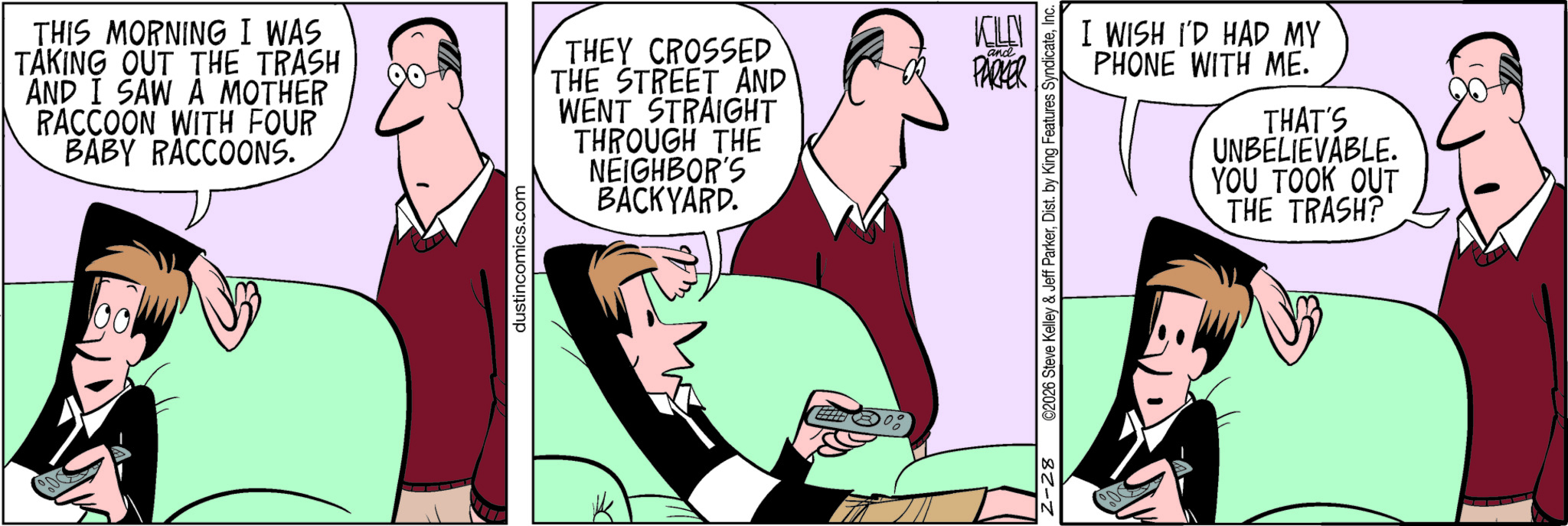 Dustin Comic Strip 2026-02-28 | Comics Kingdom