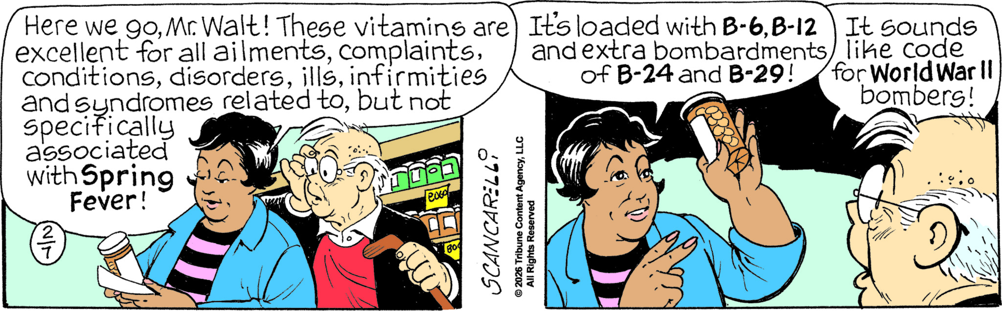 Gasoline Alley Comic Strip 2026-02-07 | Comics Kingdom