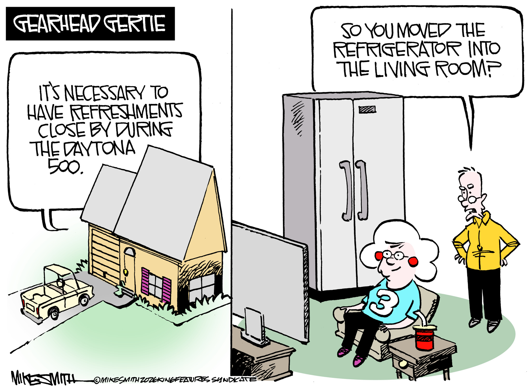 Gearhead Gertie Comic Strip 2026-02-12 | Comics Kingdom